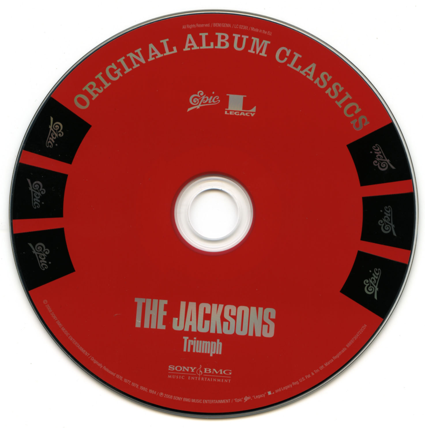 The Jacksons The Original Album Classics; cd3 : CD | CD Covers | Cover ...